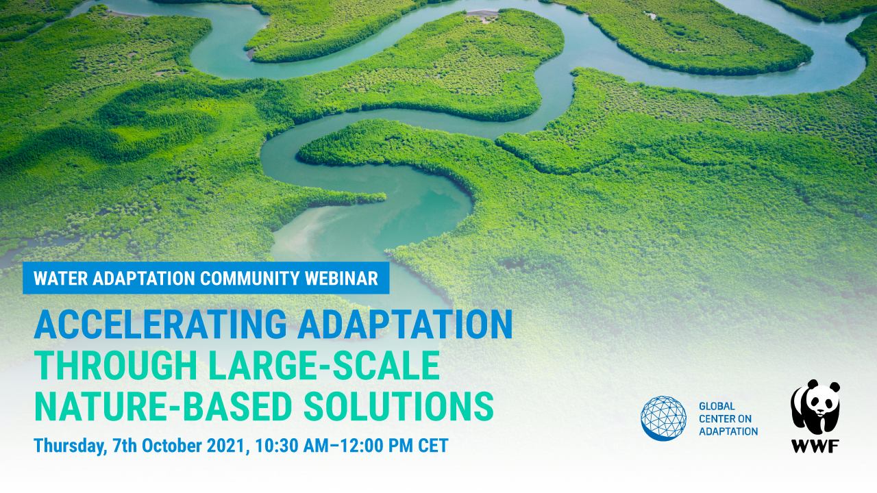 Water Adaptation Community Webinar: Accelerating Adaptation through ... Water Adaptation Community Webinar: Accelerating Adaptation through ...
