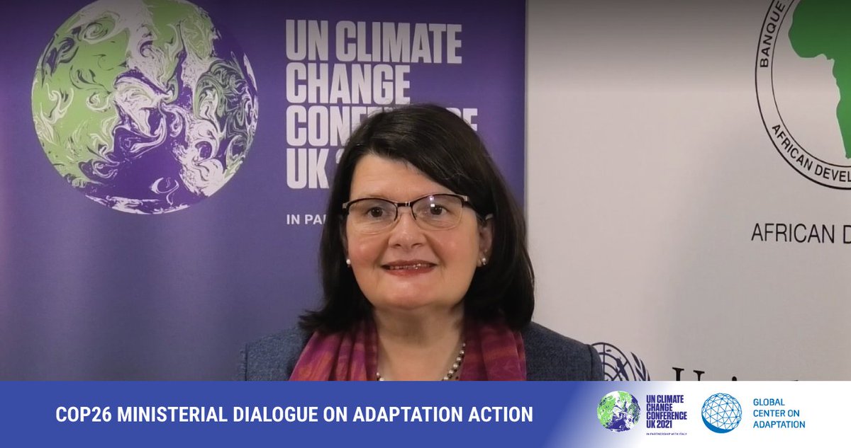 COP26 Ministerial Dialogue on Adaptation Action - Maria Flachsbarth ...