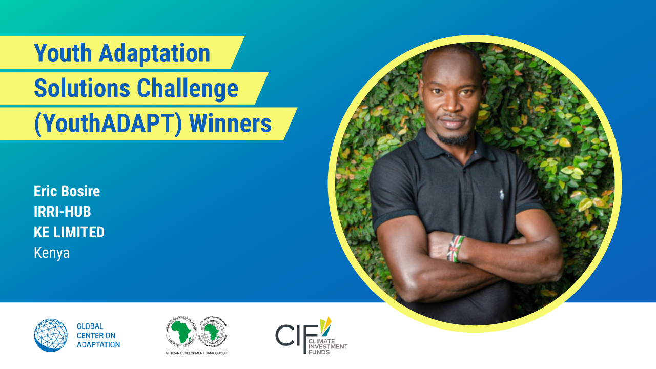 2021 YouthADAPT Solutions Challenge Winner: Eric Bosire - Global Center ...