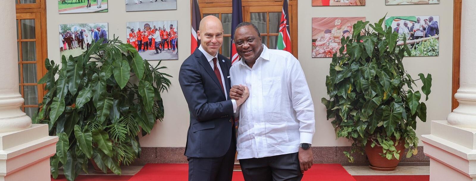GCA CEO Welcomes President Kenyatta as Global Champion for the Africa ...