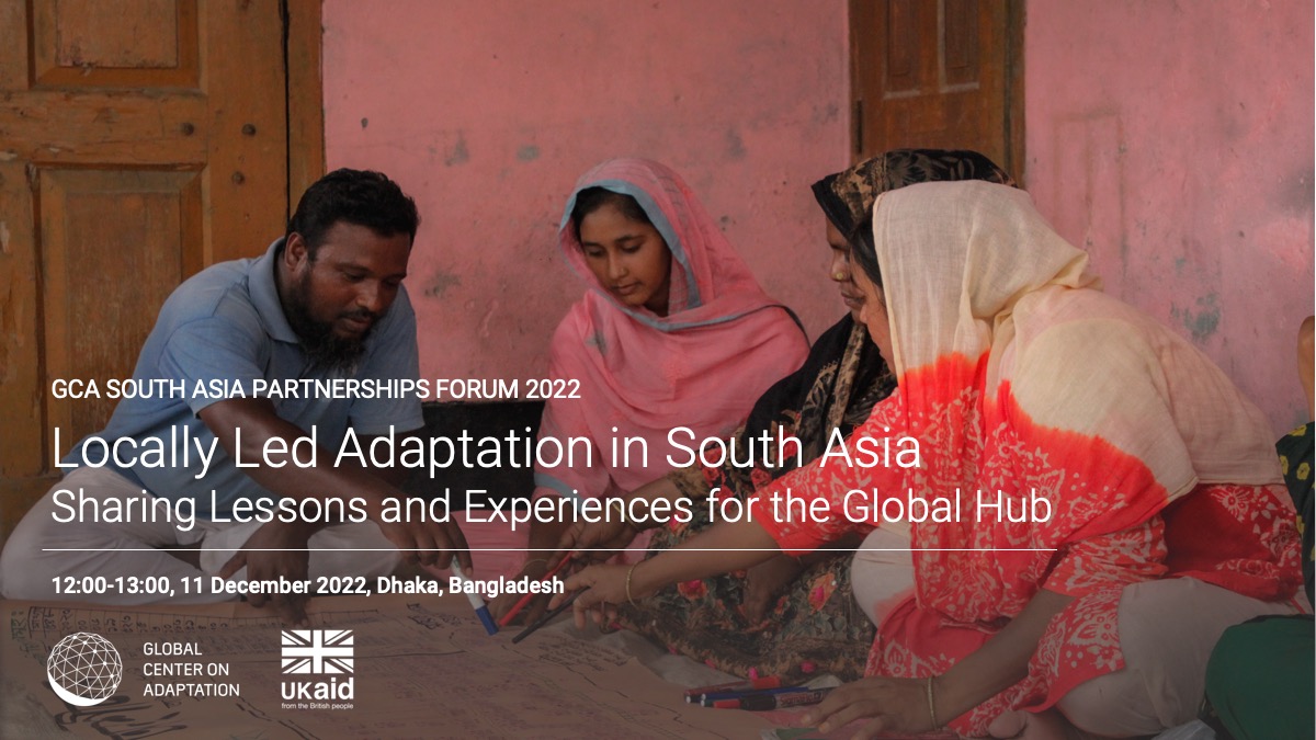 GCA South Asia Partnerships Forum 2022 - Global Center on Adaptation