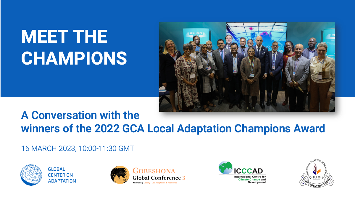 Meet the Champions: A Conversation with the winners of the 2022 GCA ...