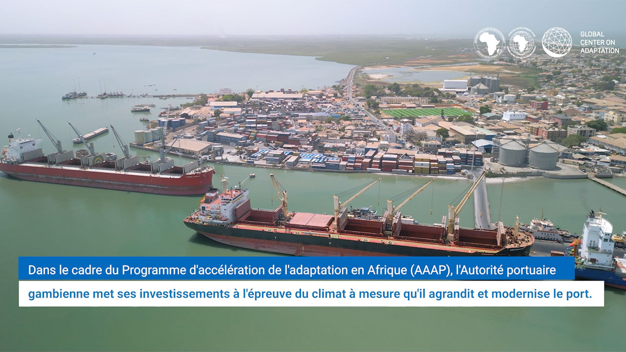 Solutions d'adaptation au climat : rendre le port de Banjul résilient ...
