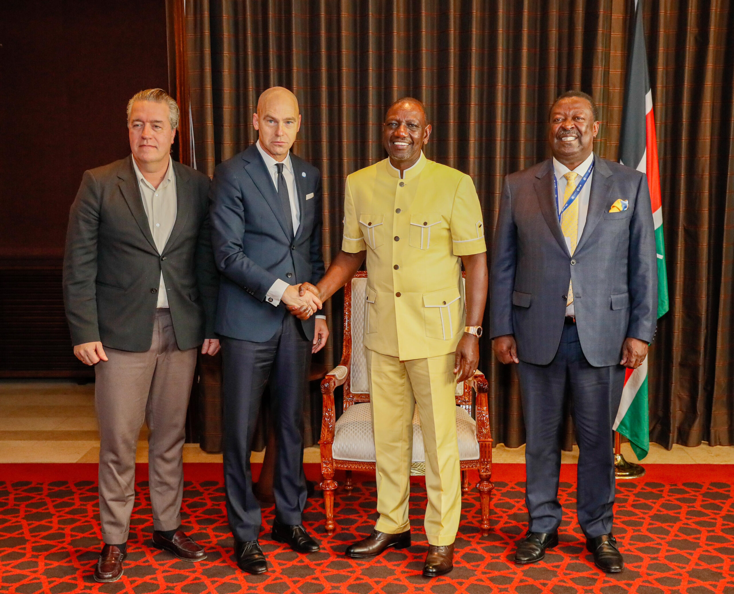 GCA CEO and President of Republic of Kenya meet on sidelines of COP28 ...