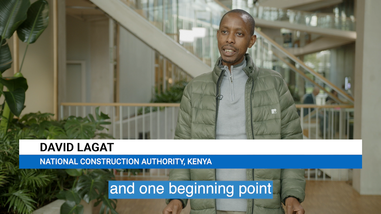 2023 Climate Adaptation Changemakers School - David Lagat, National Construction Authority ...