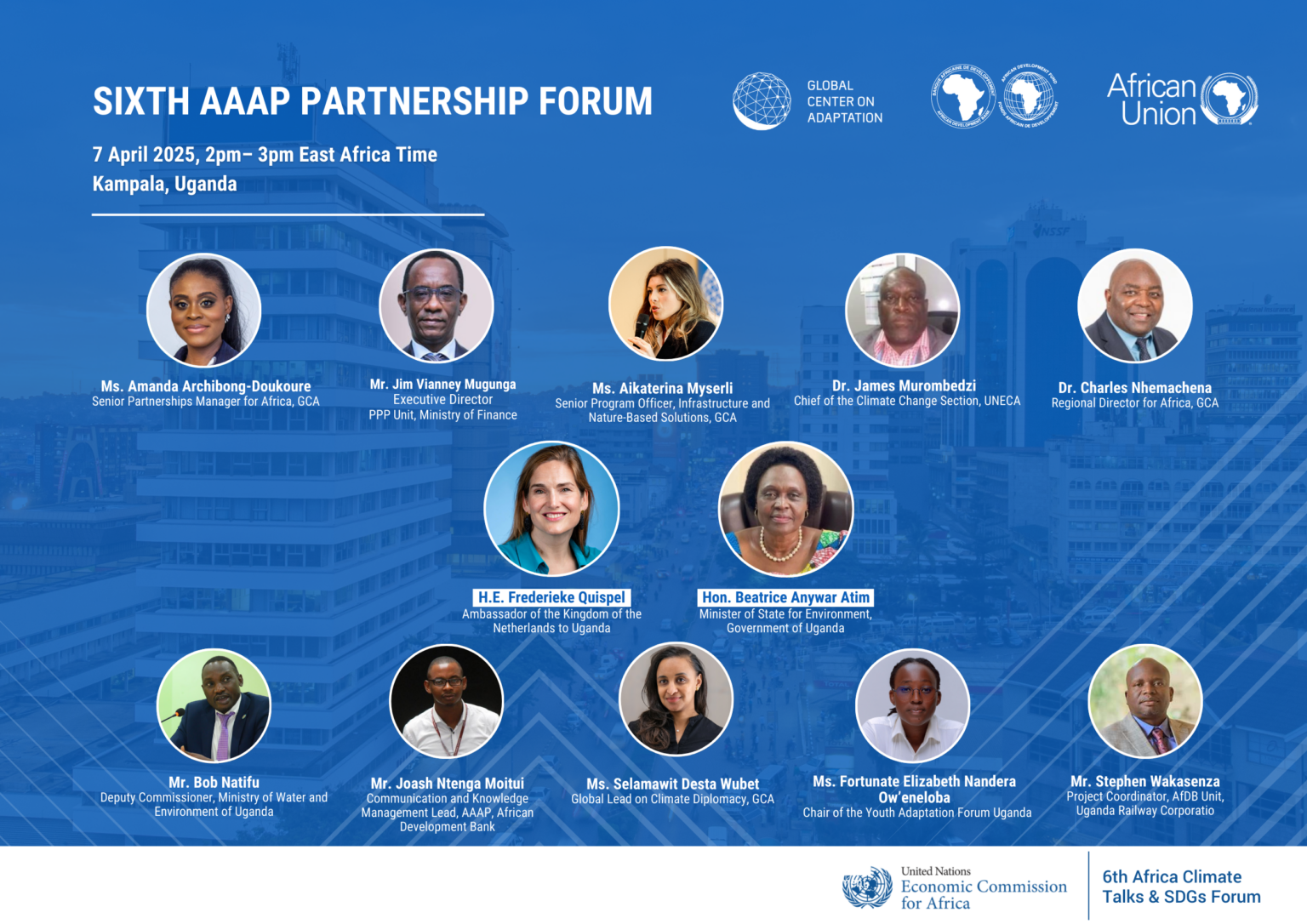 6th Africa Adaptation Acceleration Program (AAAP) Partnership Forum ...